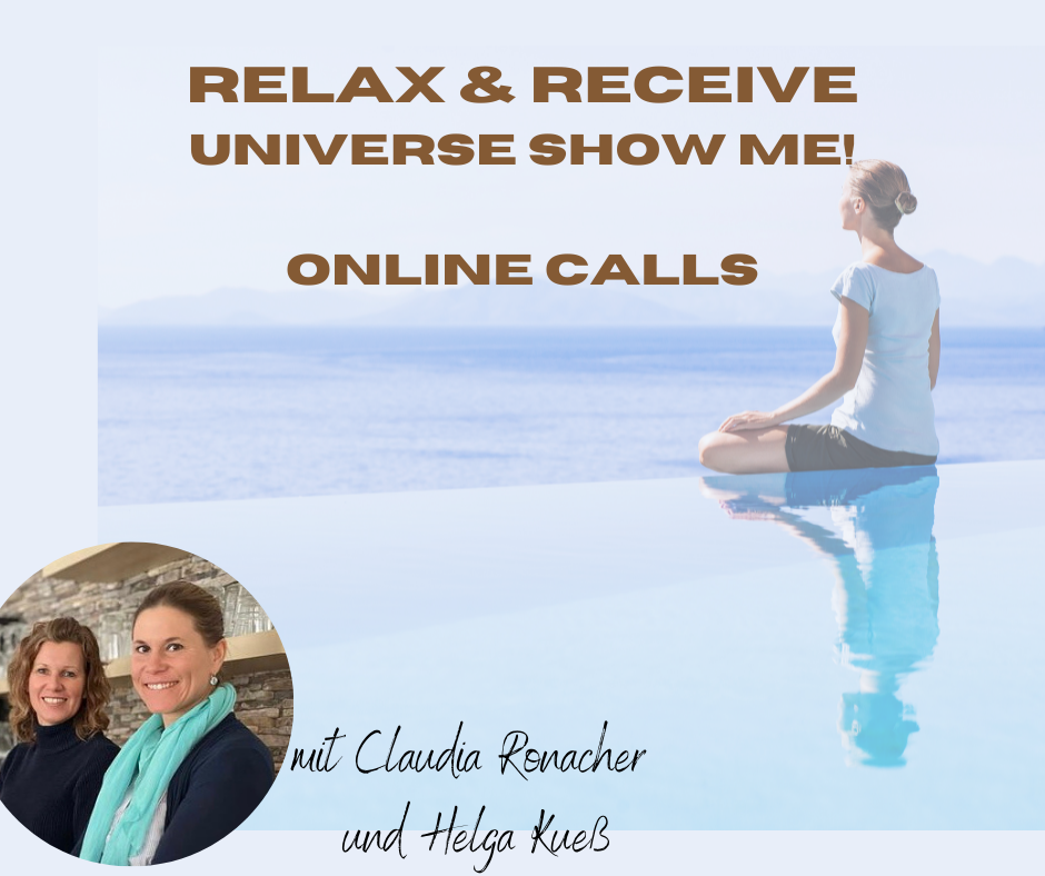 Relax and Receive - Online Calls - Claudia Ronacher - cr-training.at ...